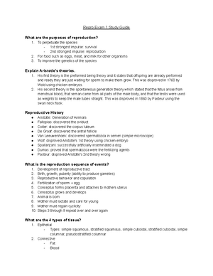 ANSC 3313 Repro Quiz #5 study guide - Oxytocin: causes smooth muscle to ...