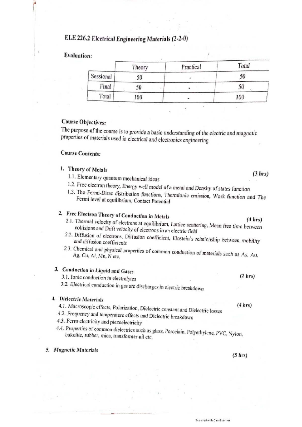 EEM note part1 - electrical and electronics engineering - Studocu