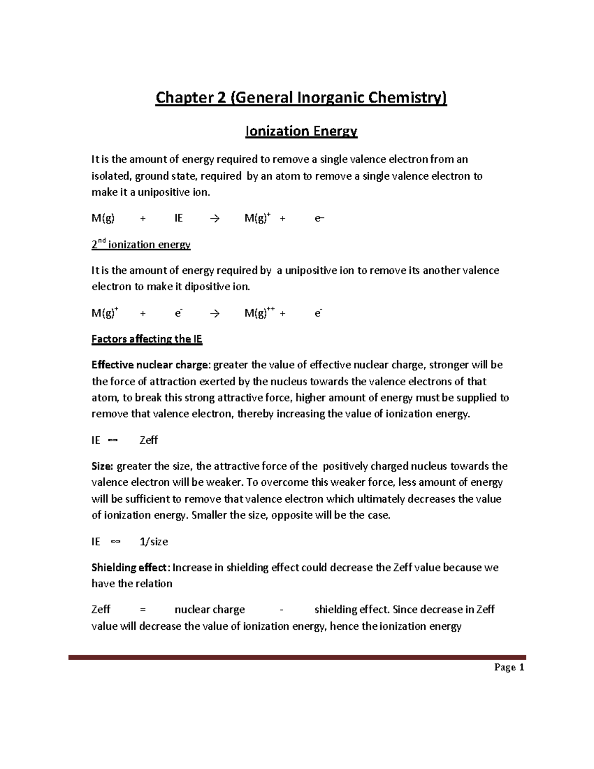 Engineering chemistry Notes(Physical portion) Notes - Chapter 2 ...