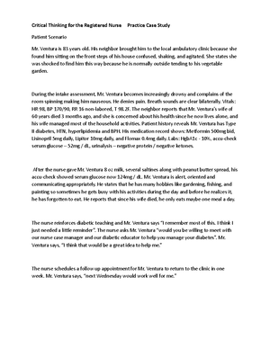 AACN BSN Essentials Paper - AACN BSN Essentials Sabrina Garcia Galen ...