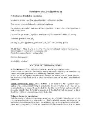 Presentation - The Constitution (Ninety Ninth Amendment) Act ...