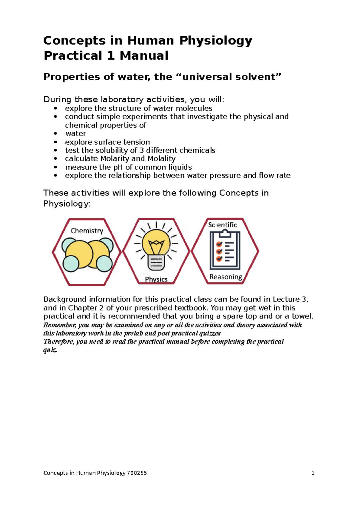 Concepts in Human Physiology Practical 1 Manual - Concepts in Human ...