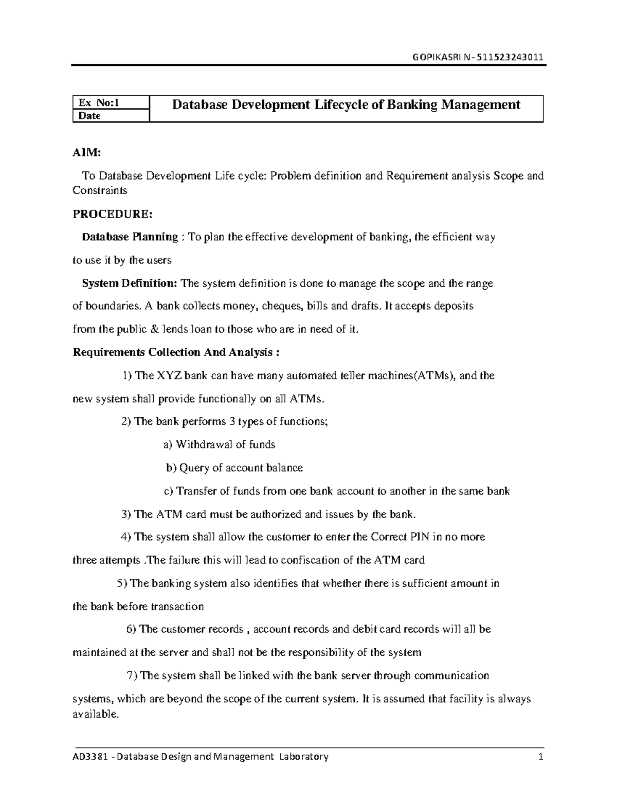 DDM LAB Manual - better - - Studocu