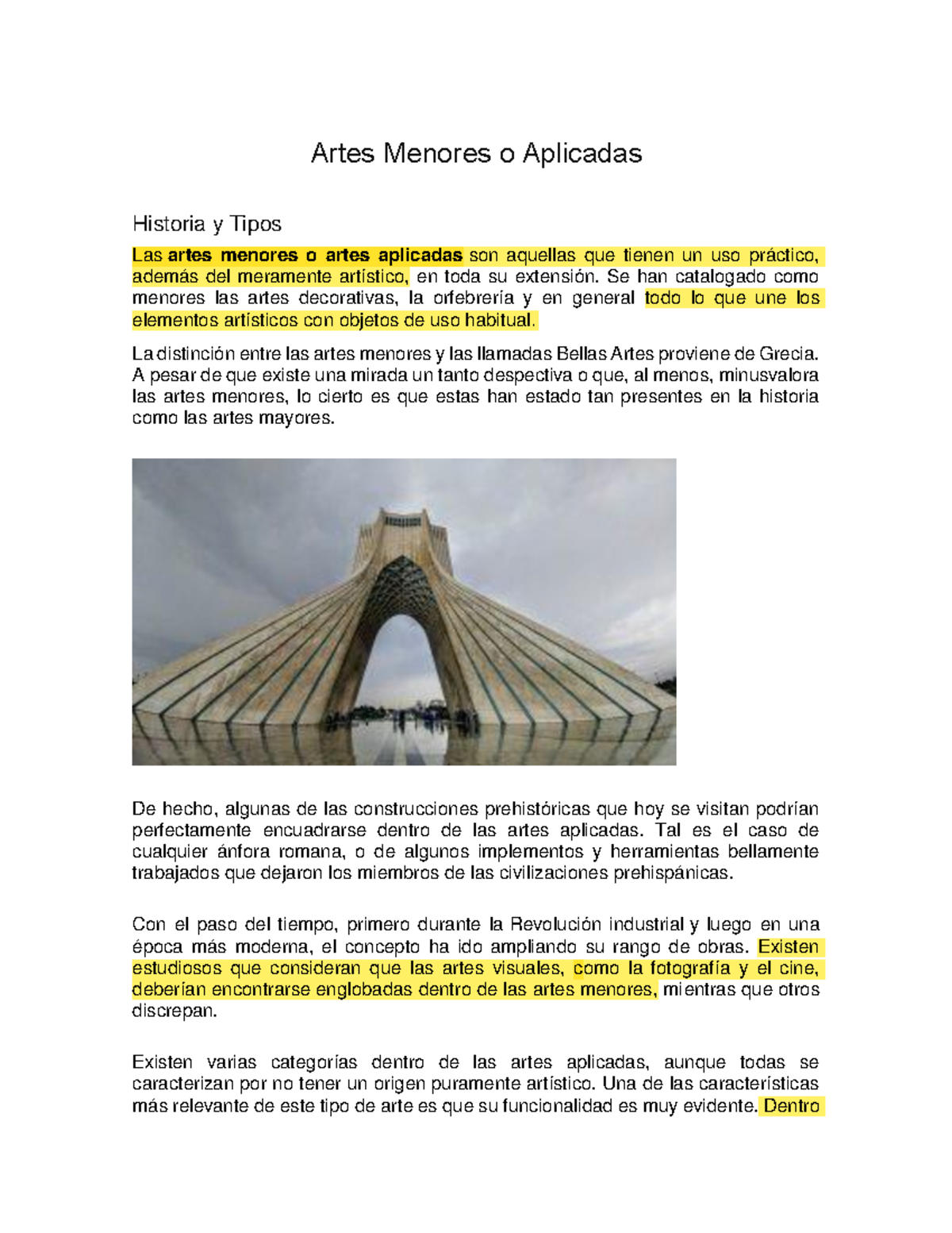 Artes Menores o Aplicadas - Artes Menores o Aplicadas Historia y Tipos ...
