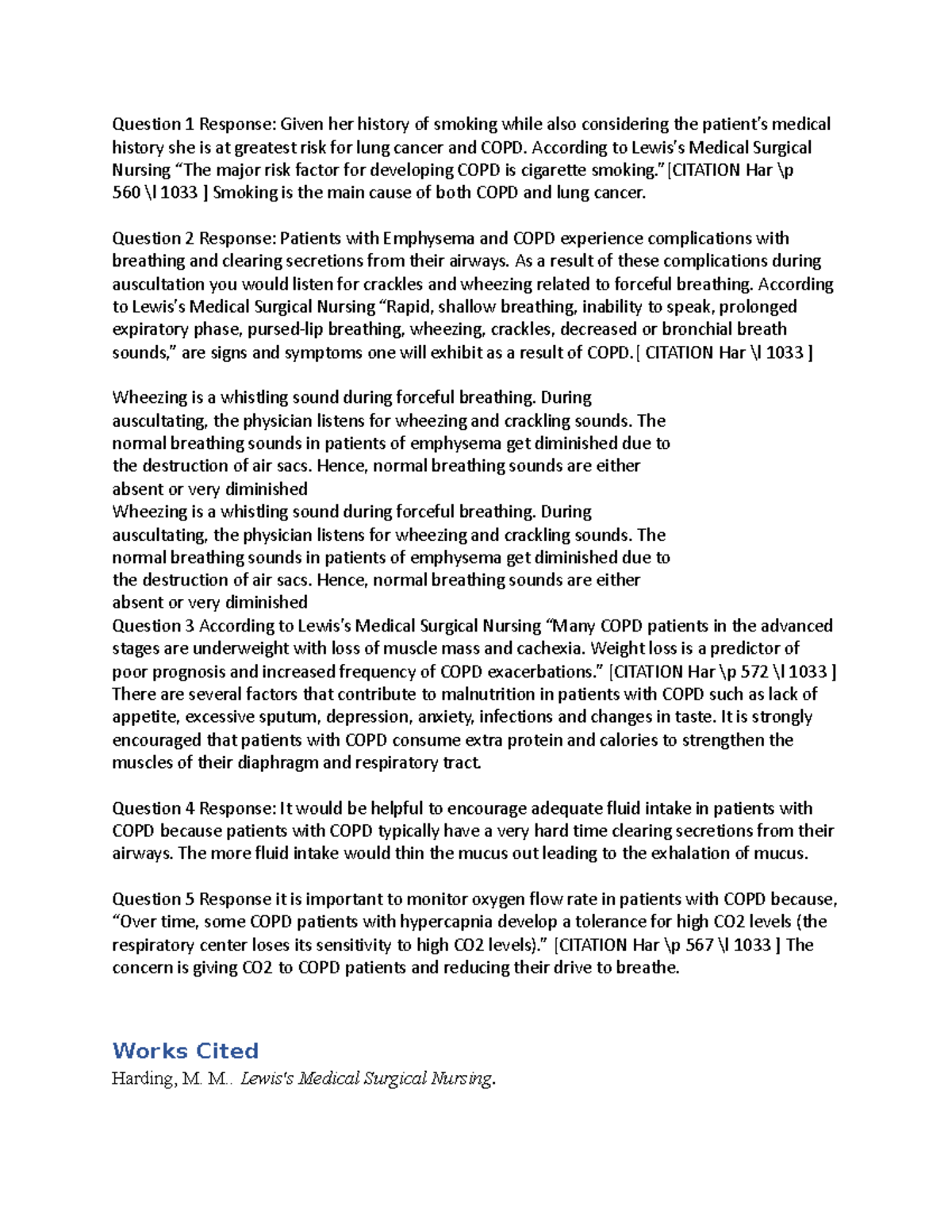 Module 7 Assignment - Care plans with interventions, evaluations etc ...