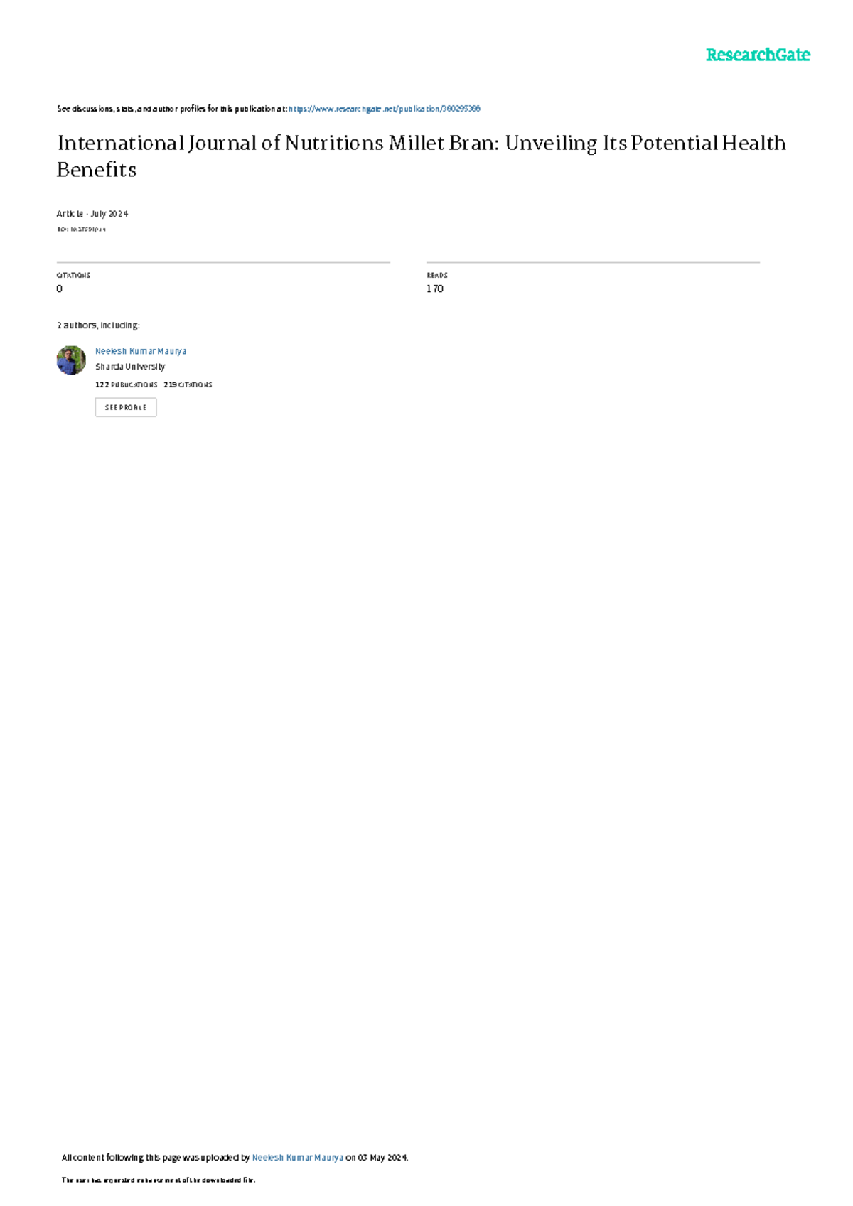 11-19Millet Bran Unveilingits Potential Health Benefits 1 - See ...