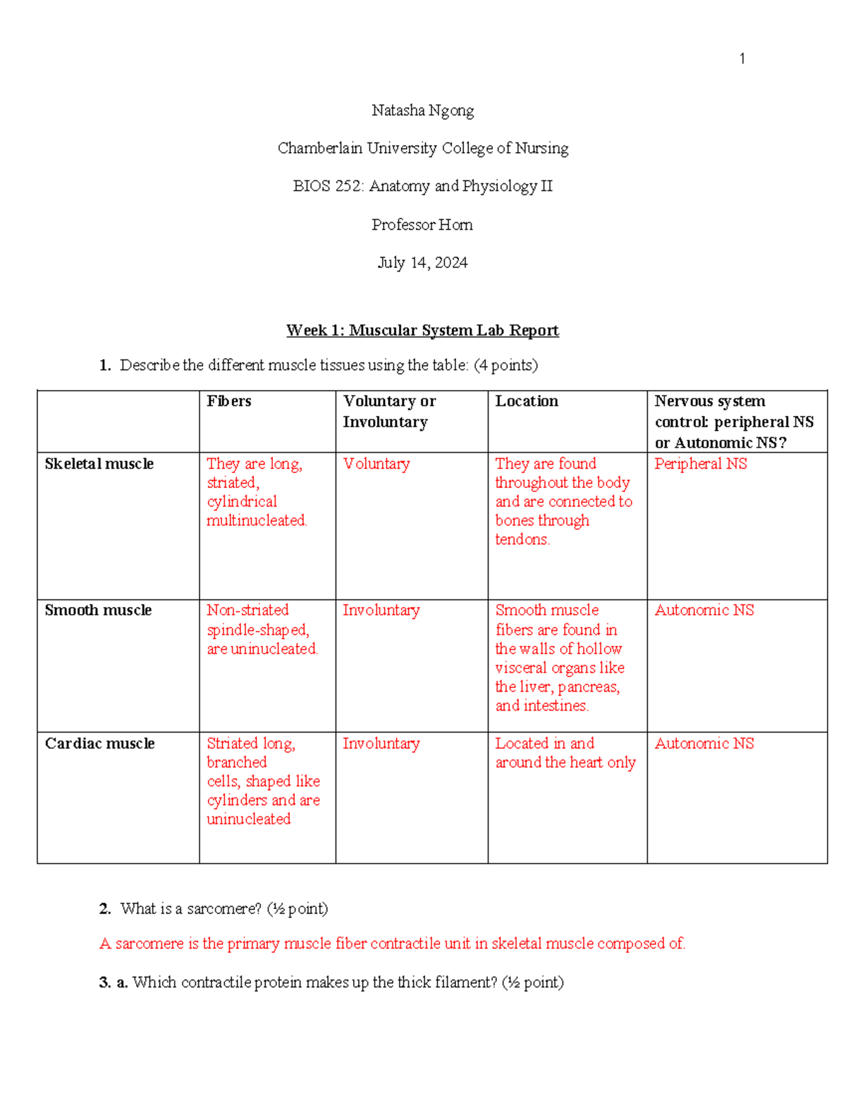 BIOS 252 Online Labs Week 1 - Natasha Ngong Chamberlain University ...