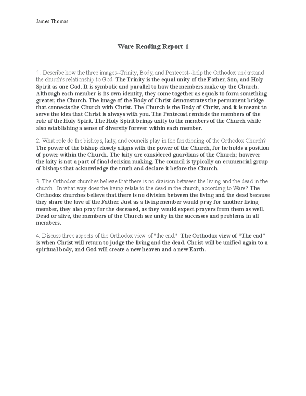 ,Ware Reading Report 1 - HW 1 - James Thomas Ware Reading Report 1 Describe how the three - Studocu