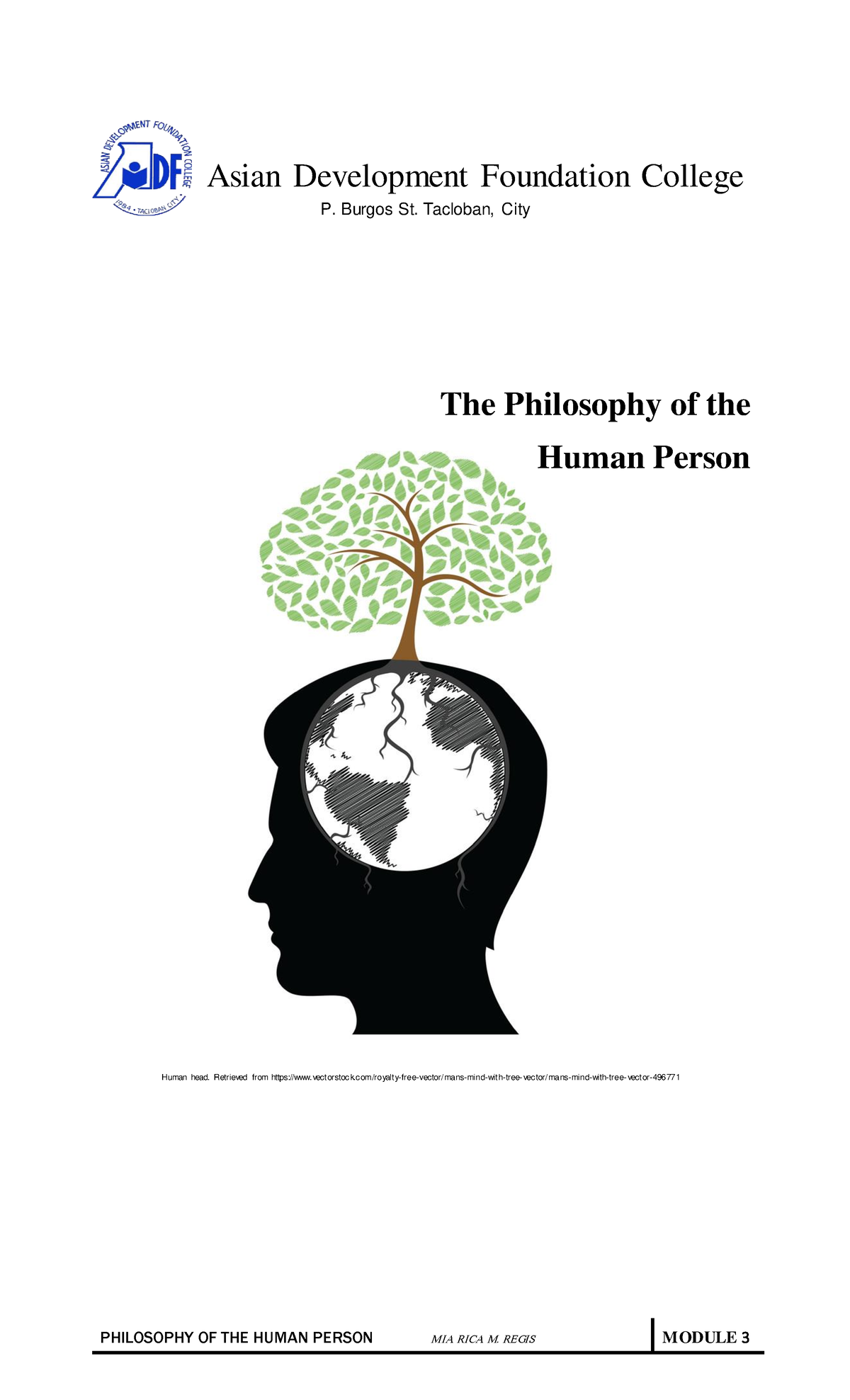 Module 3 - Asian Development Foundation College P. Burgos St. Tacloban ...