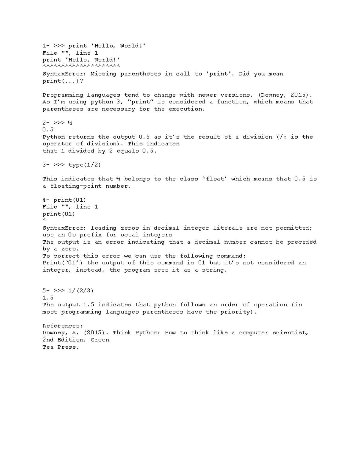 Discussion Forum Unit 1 - CS1101 - UoPeople - Studocu