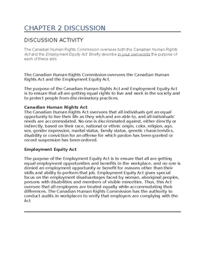 APP200 - Chapter 1 Discussion Activity - CHAPTER 1 DISCUSSION The ...