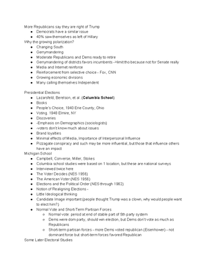 Slides 1, Five Models - Class 1 - UN3290 - Columbia University - Studocu