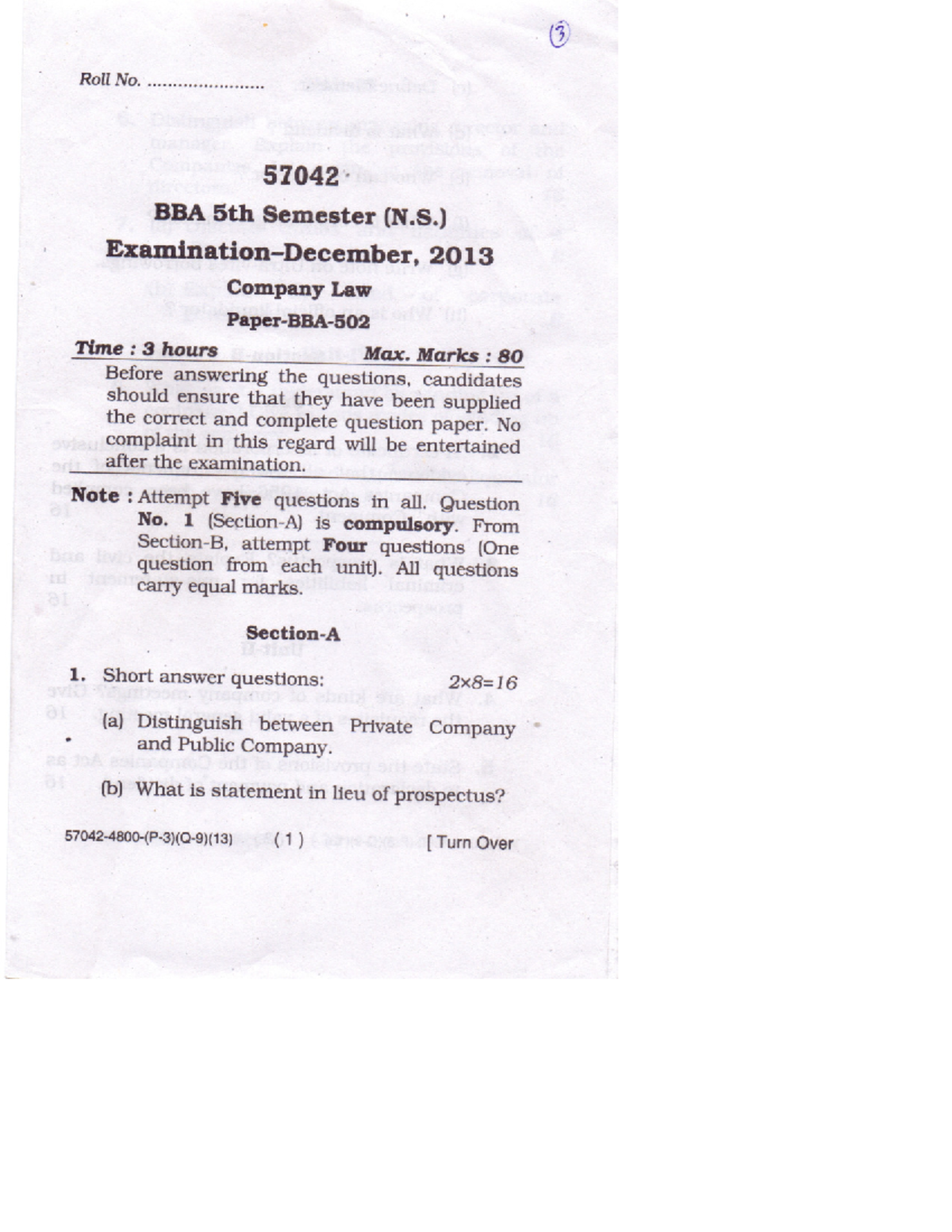 CL(5th)Dec2013 - BBA 5 sem - Project Report - Studocu