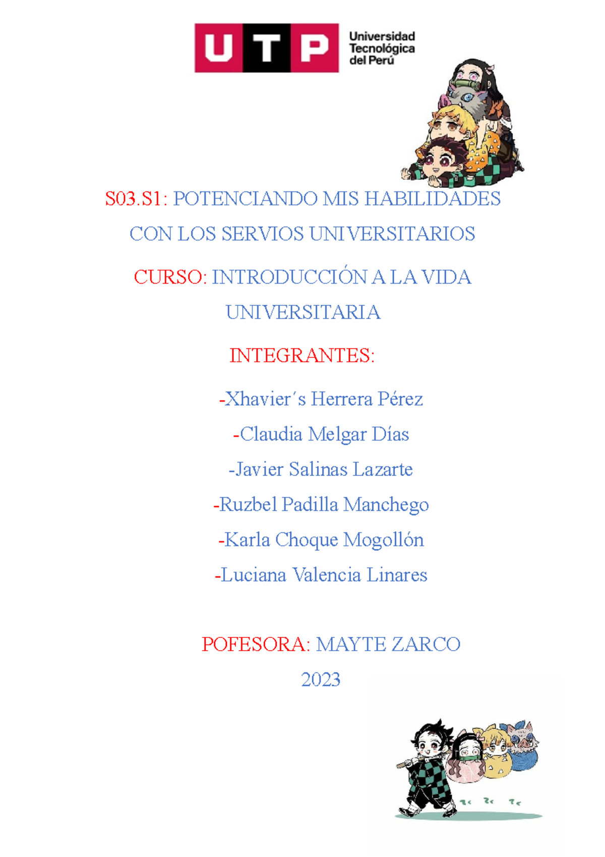 Potenciando MIS Habilidades CON LOS Servios Universitarios - S03: POTENCIANDO MIS HABILIDADES ...