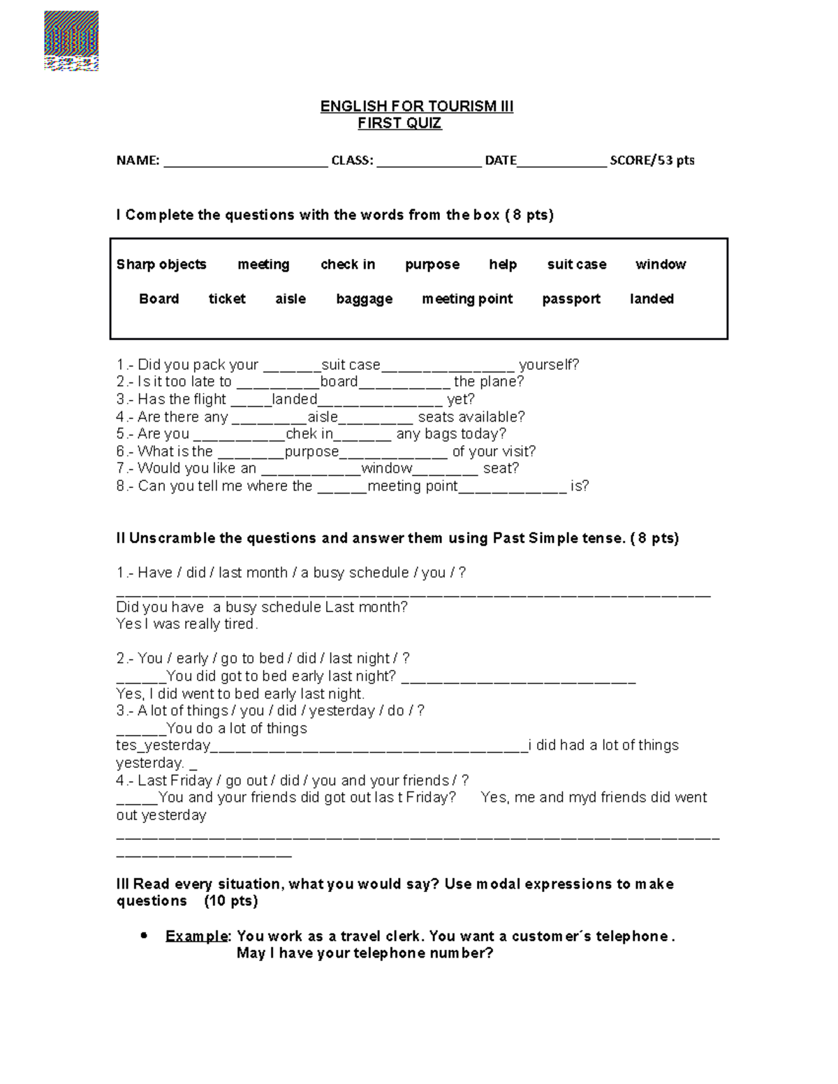englishh-20for-20tourism-20iii-20-20first-20quiz-english-for-tourism