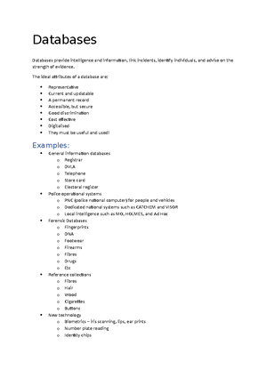 AFS 3 - Hierarchy of Propositions - Applications of Forensic Science ...