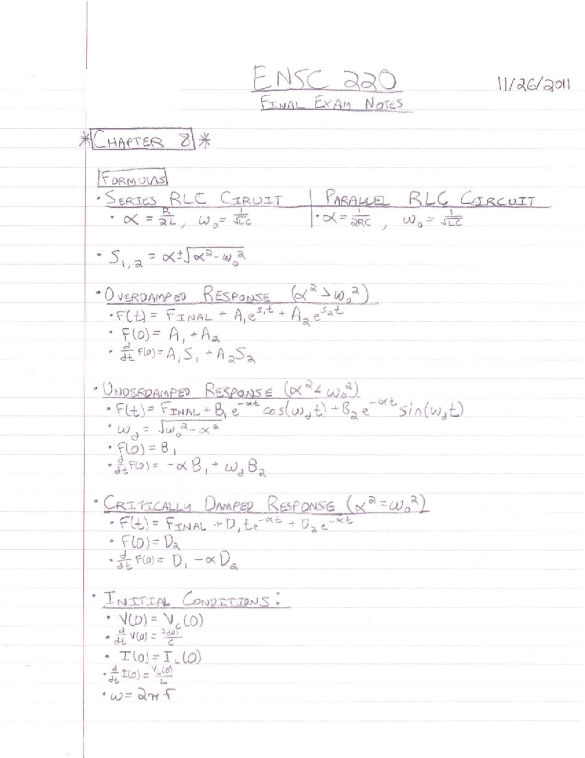 Lecture notes, Final Exam Notes - F-Nrr R_afo" 111461ect| s_!L5s$se Ruc ...