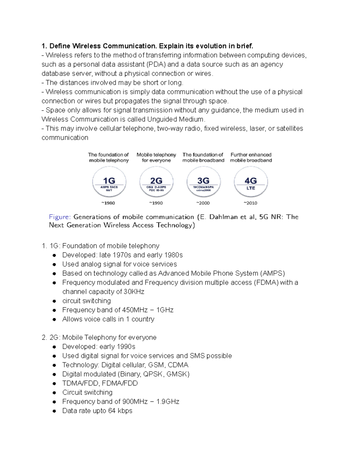 MWC Old Gold Solutions - student-notes - Define Wireless Communication ...