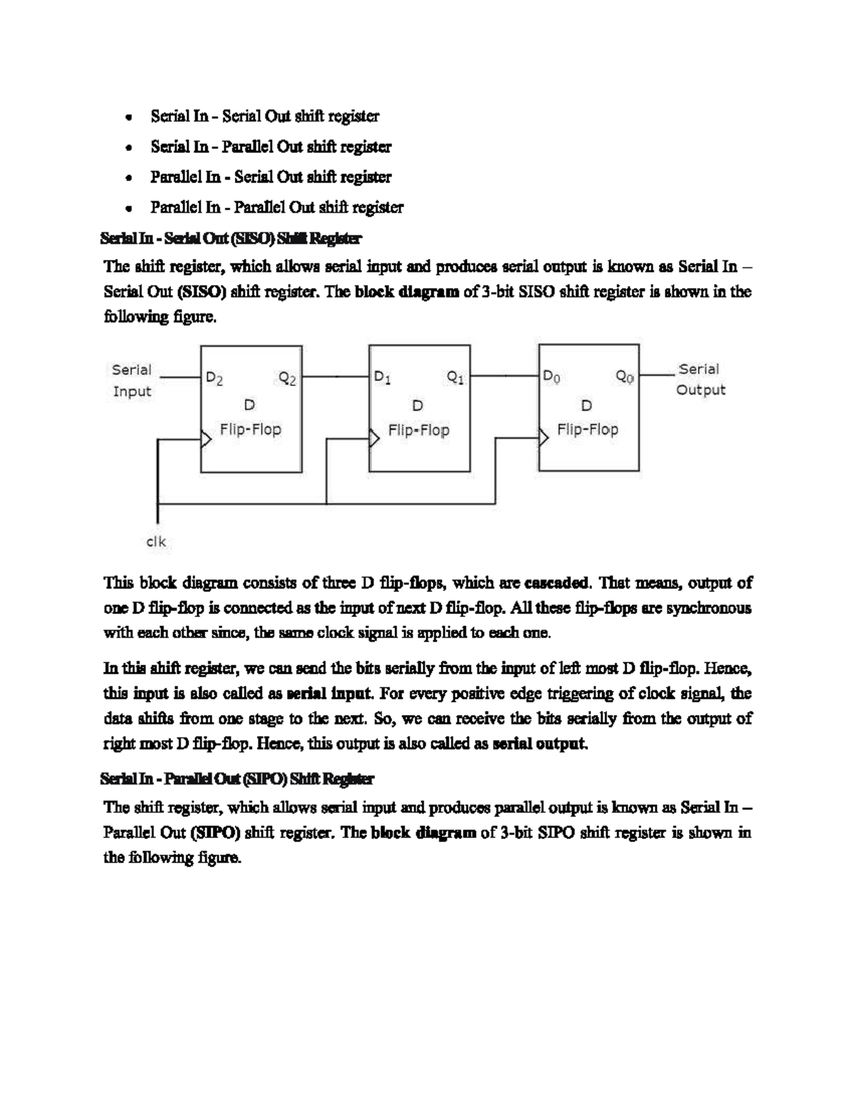 Register - helping notes for exams - Digital electronics and computer ...
