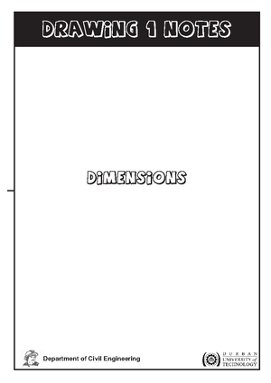 Chapter 1- Drawing Standards - Drawing 1 Notes DRAWING STANDARDS ...
