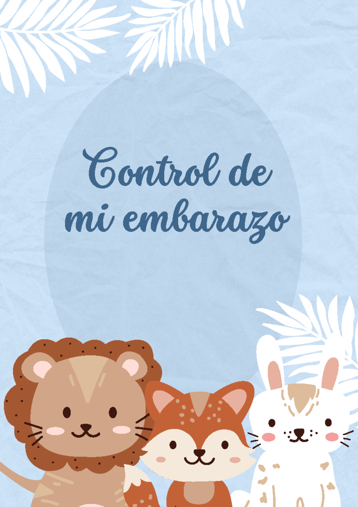 Control de embarazo formato celeste - Animación 2d - Control de mi ...