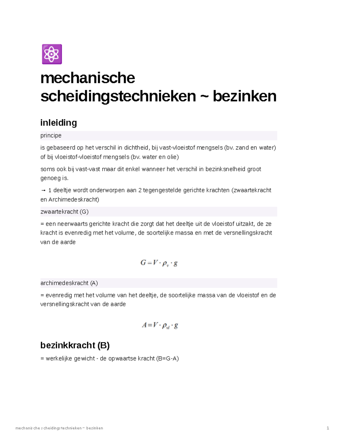 Mechanische scheidingstechnieken ~ bezinken 0e2cda20742 a447db85305 ...