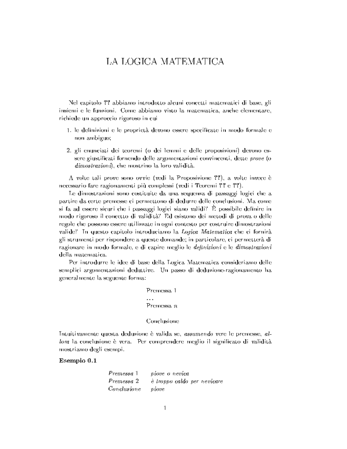 Logica 1 - - Studocu