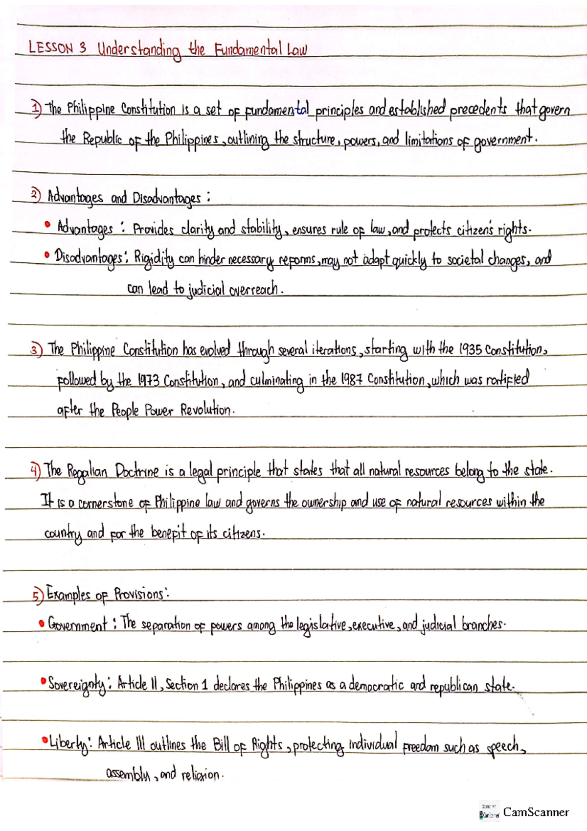 Understanding the Fundamental Law - 2) Advantages and Disadvantages ...