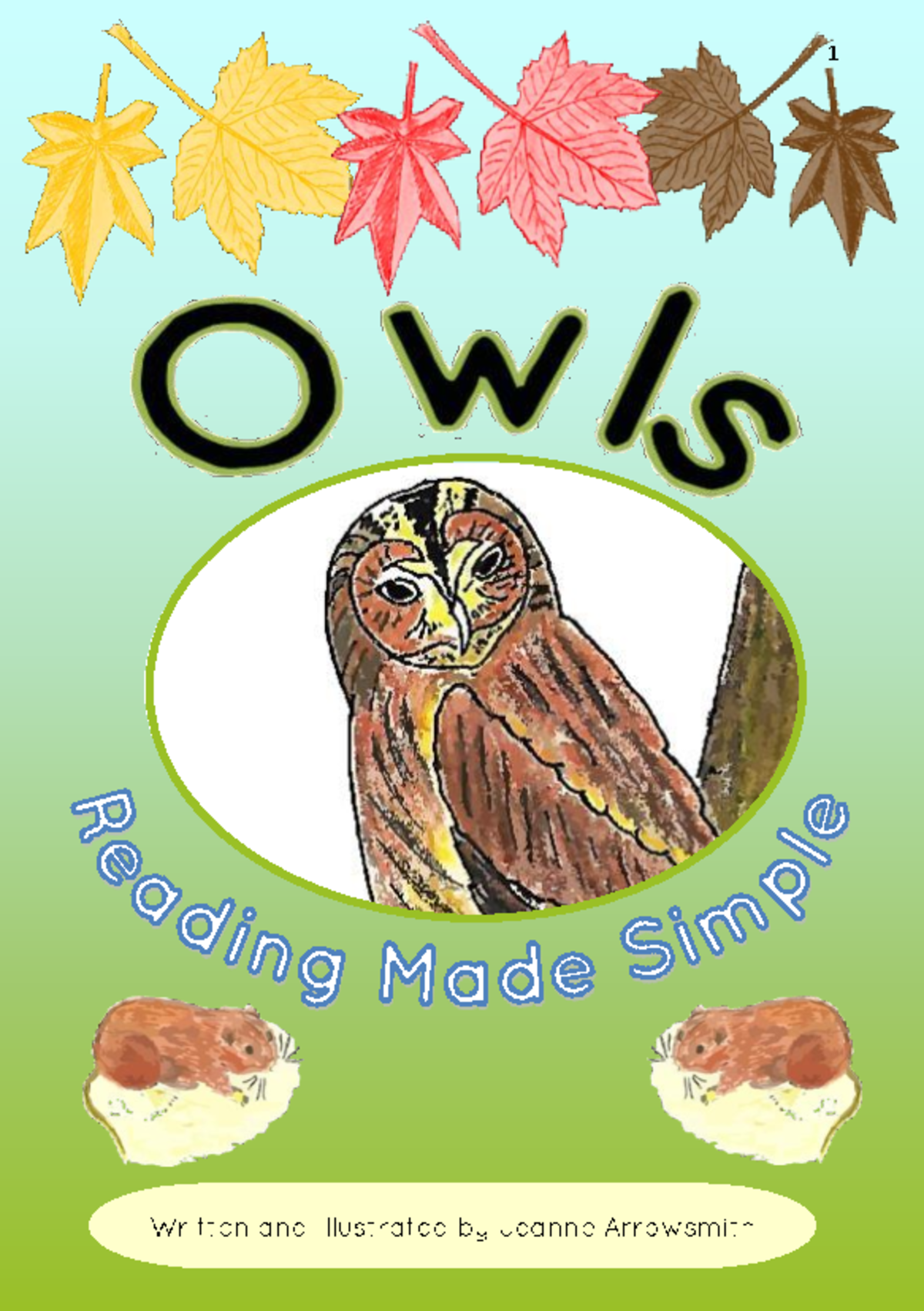 Owls 2 - Jahaisi - Text and illustrations © J. Arrowsmith 2019 All ...