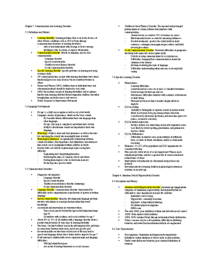 CLP4134-Module 13Notes - CLP4134: Class Notes Module 13: Chapter 14 ...