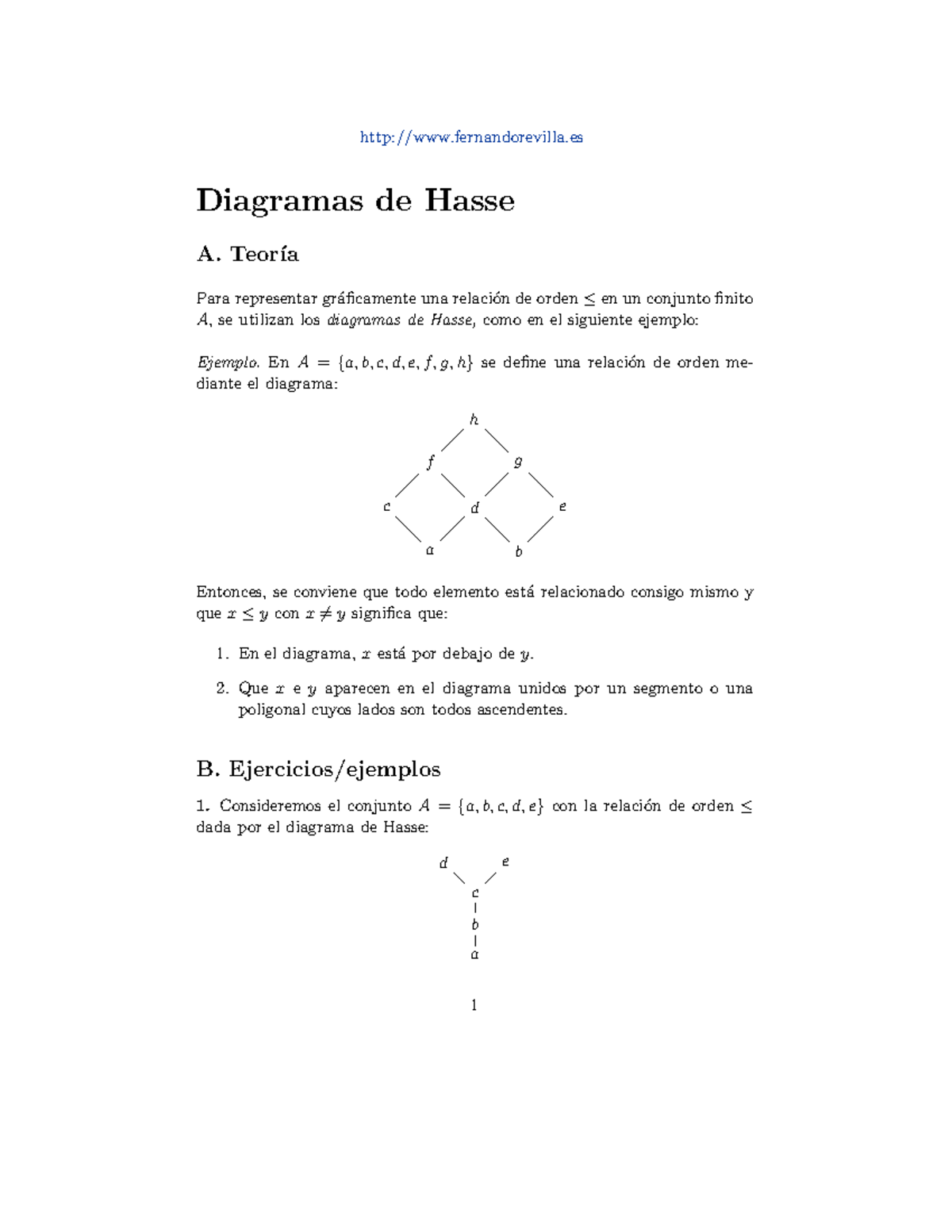 Diagramas-de-hasse - Matemáticas Discretas - fernandorevilla Diagramas ...