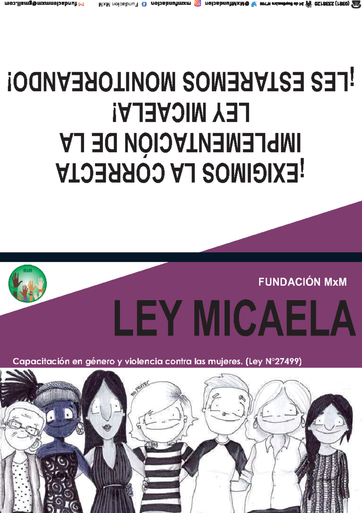 Folleto-LEY- Micaela - Resumen Anatomía y Fisiología - LEY MICAELA Capacitación en género y ...