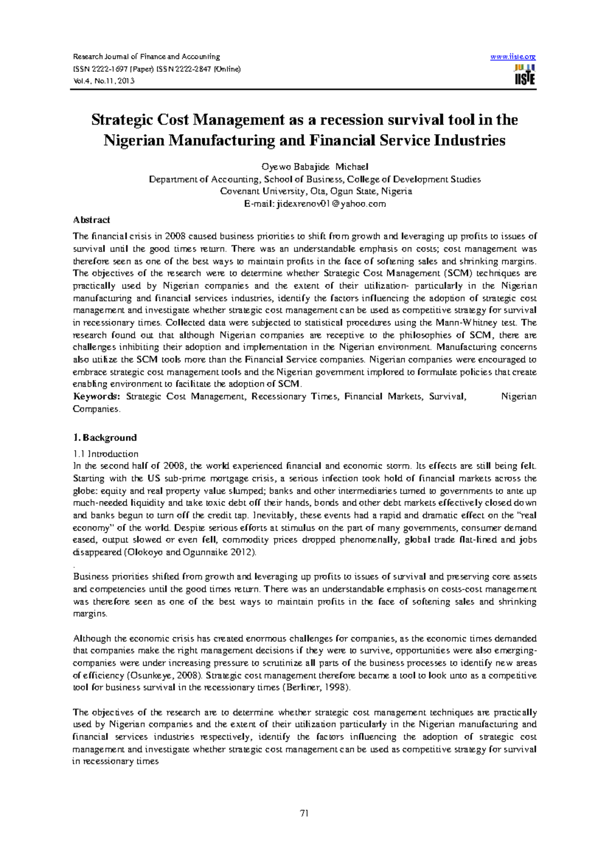 7163 9373 1 PB - okay - ISSN 2222-1697 (Paper) ISSN 2222-2847 (Online ...