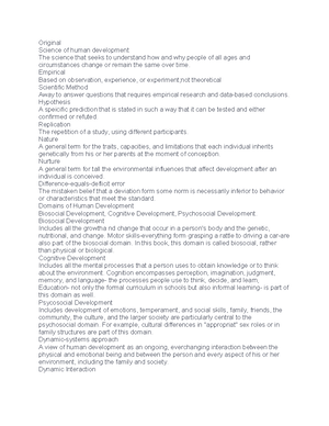 Chapter 2 - Professor Capps - Theories Where we were... Basic of ...