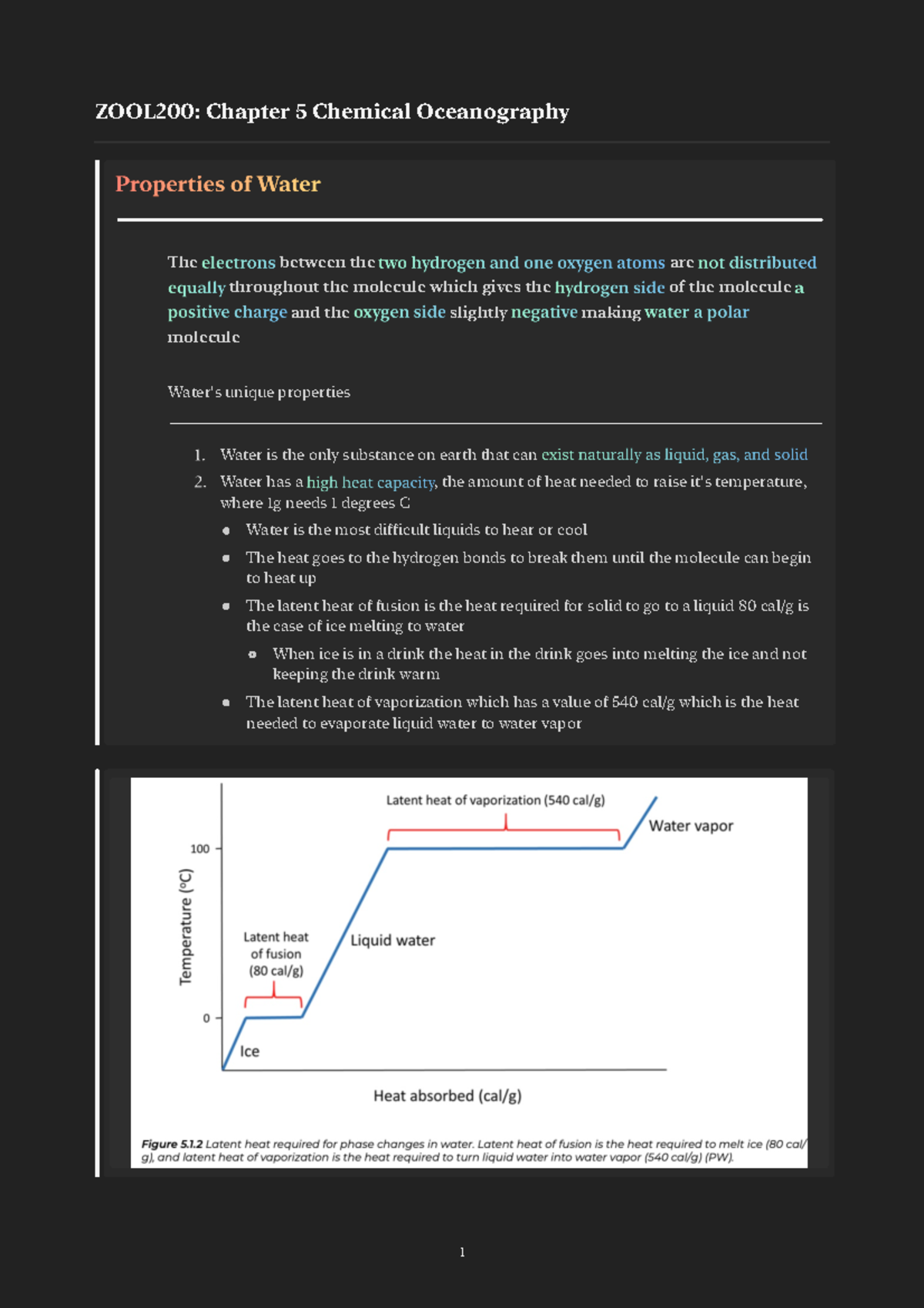 Chemical Oceanography - ZOOL200: Chapter 5 Chemical Oceanography ...