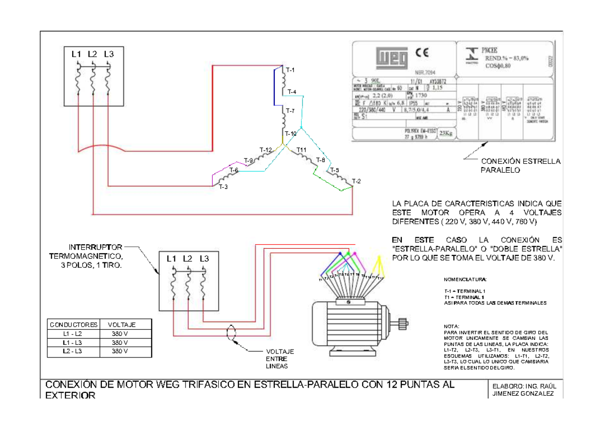 Conexiones 6 9 12 terminales - JIMENEZ GONZALEZJIMENEZ GONZALEZ - Studocu