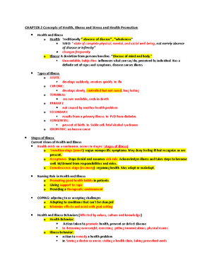 Chapter 23 handout - Lecture and text notes. - Chapter 23 Admitting ...