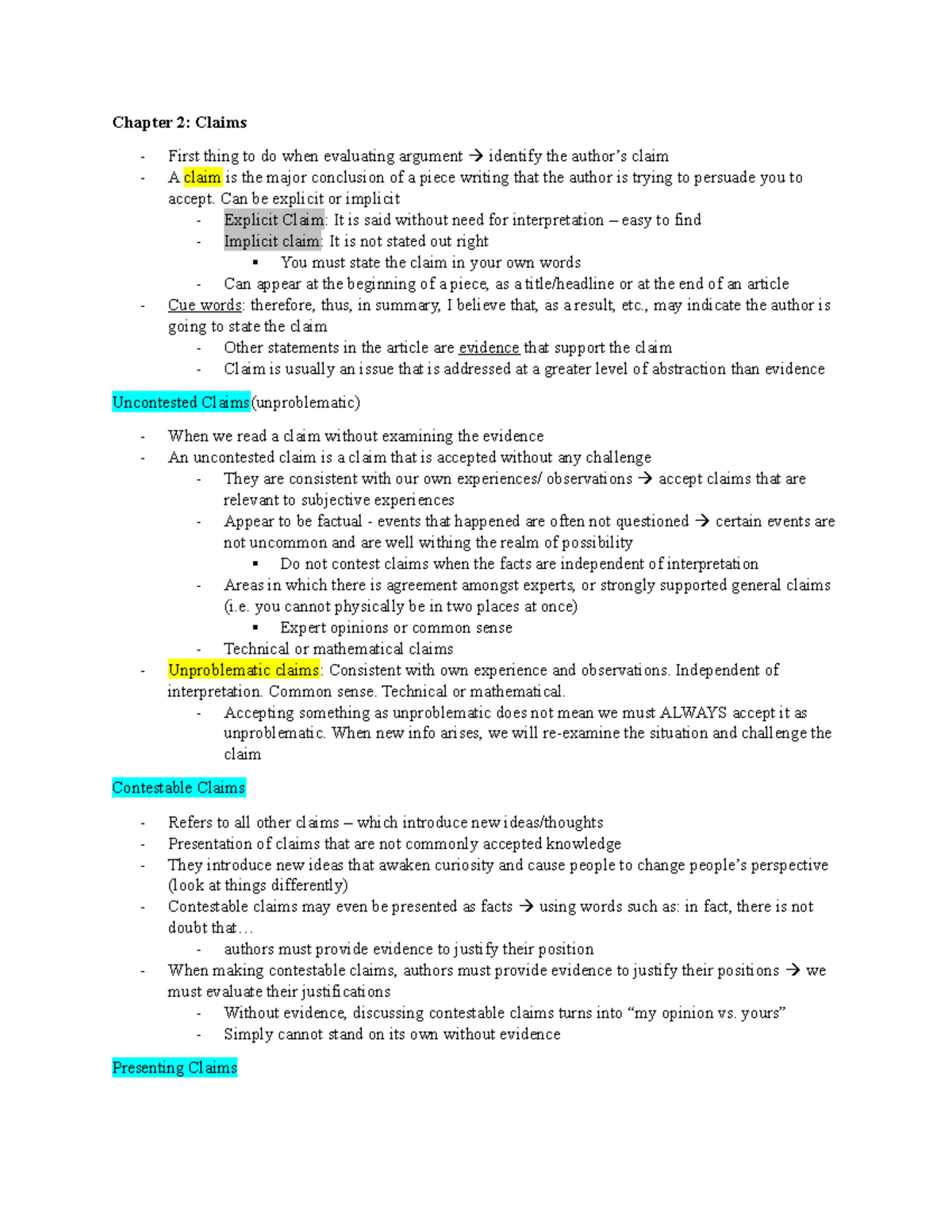 Chapter 2 - Claims And Chandler - Chapter 2: Claims First thing to do ...