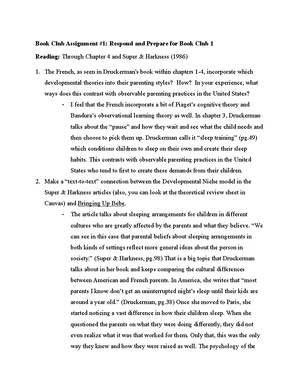 Sample Developmental Niche Paper - Running head: DEVELOPMENTAL NICHE ...