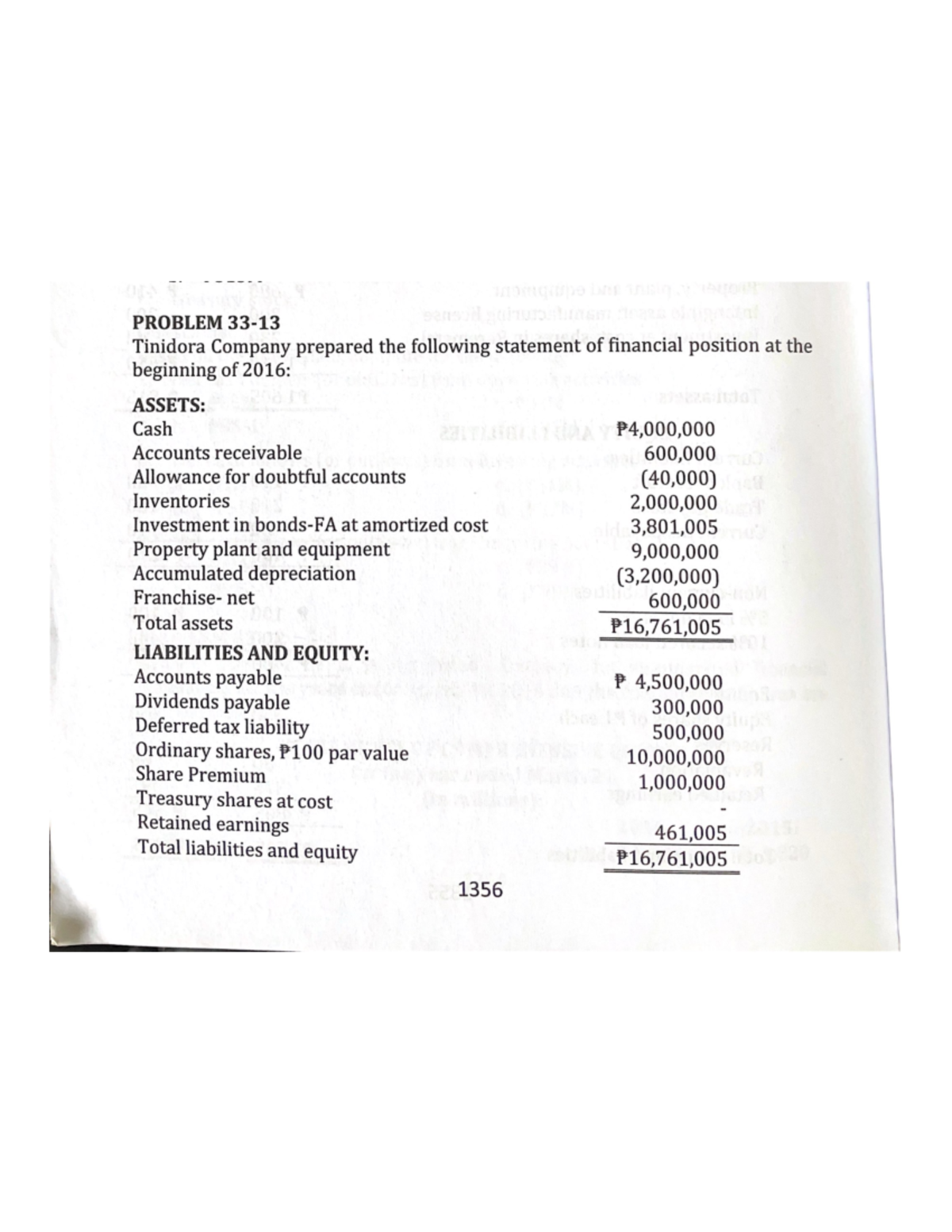 Problem-33-13 - Direction: Accomplish your pre-test below. We will ...