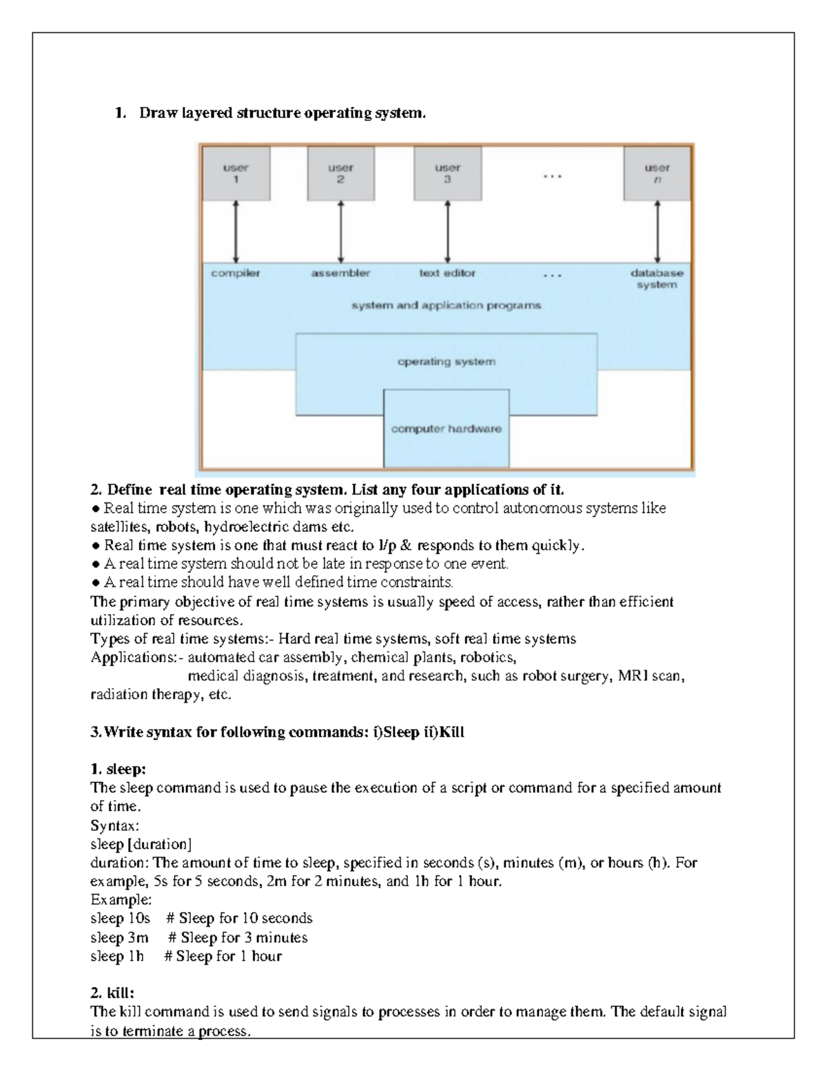 OSY QB Solved - operating system class test answers - Draw layered ... OSY QB Solved - operating system class test answers - Draw layered ...