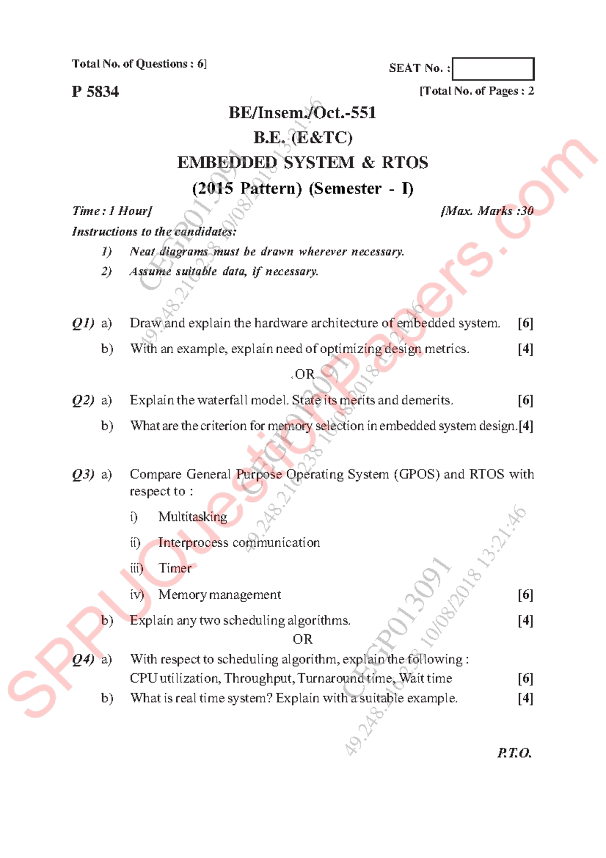 Be electronics-and-telecommunication-engineering semester-7 2018 august - Studocu