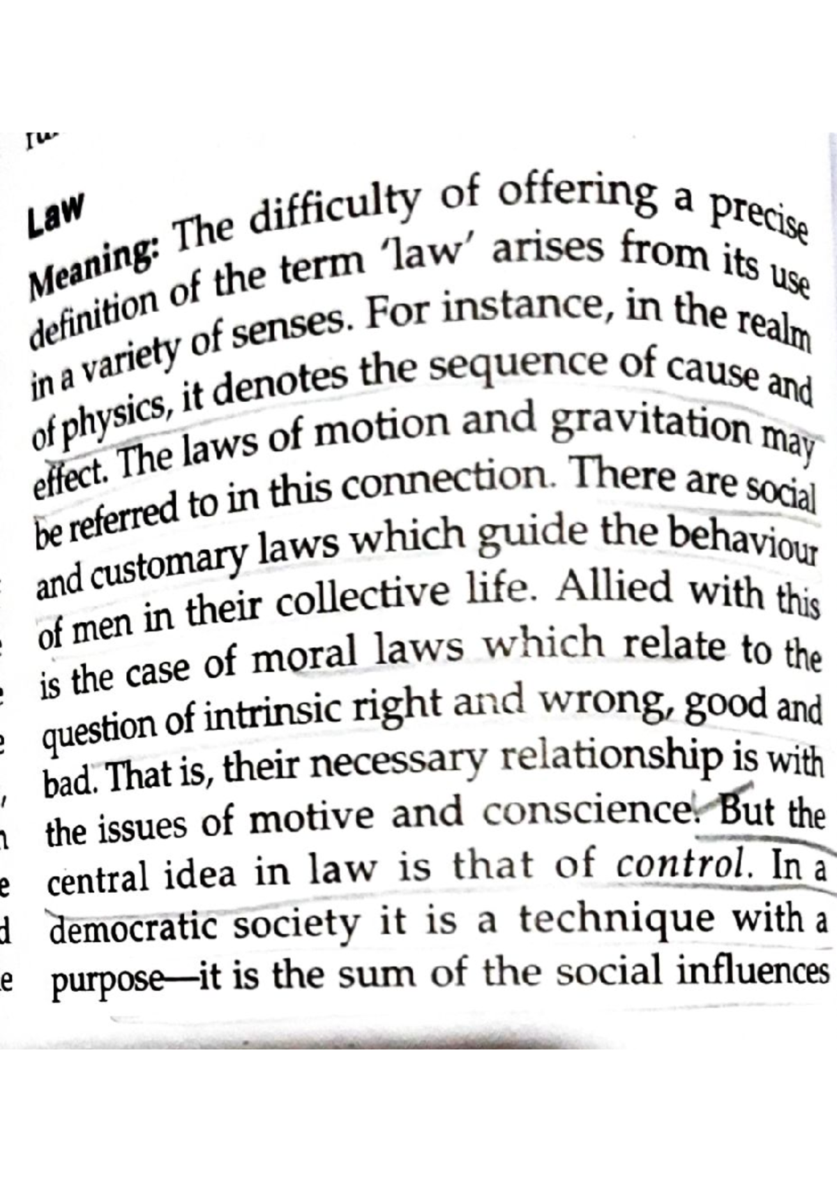 Law - Political Science - Studocu