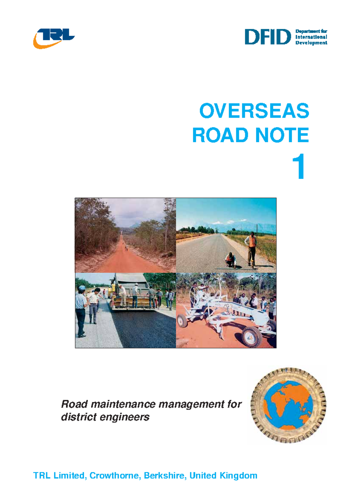 ORN1-Final - Contagem de trafego - OVERSEAS ROAD NOTE 1 Road ...