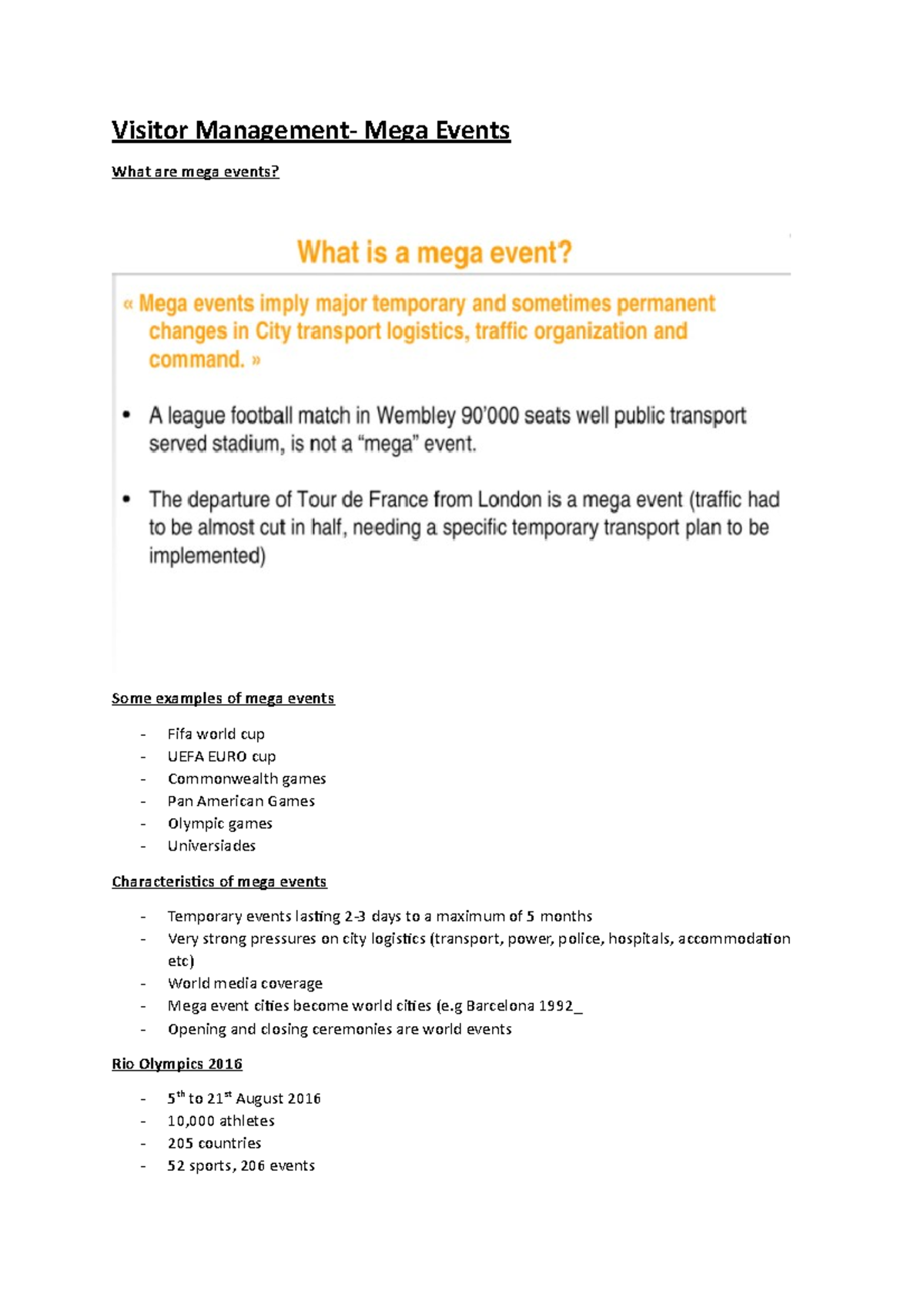 Visitor Management- managing mega events - Visitor Management- Mega ...