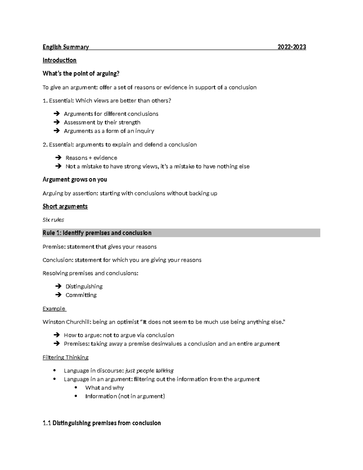 English Summary 2023 English Summary 2022 Introduction What s The