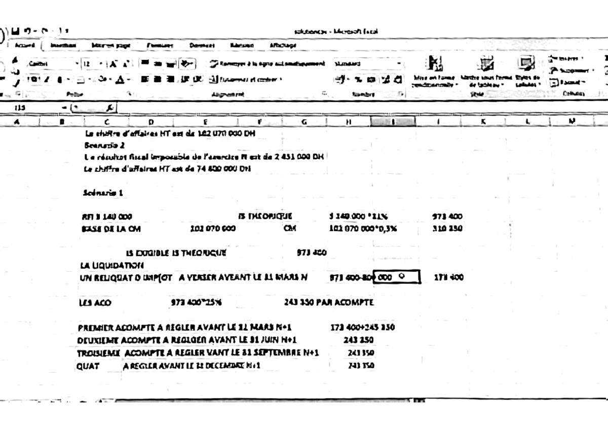 TD Fiscalité le 07 Décembre 2022 - Studocu