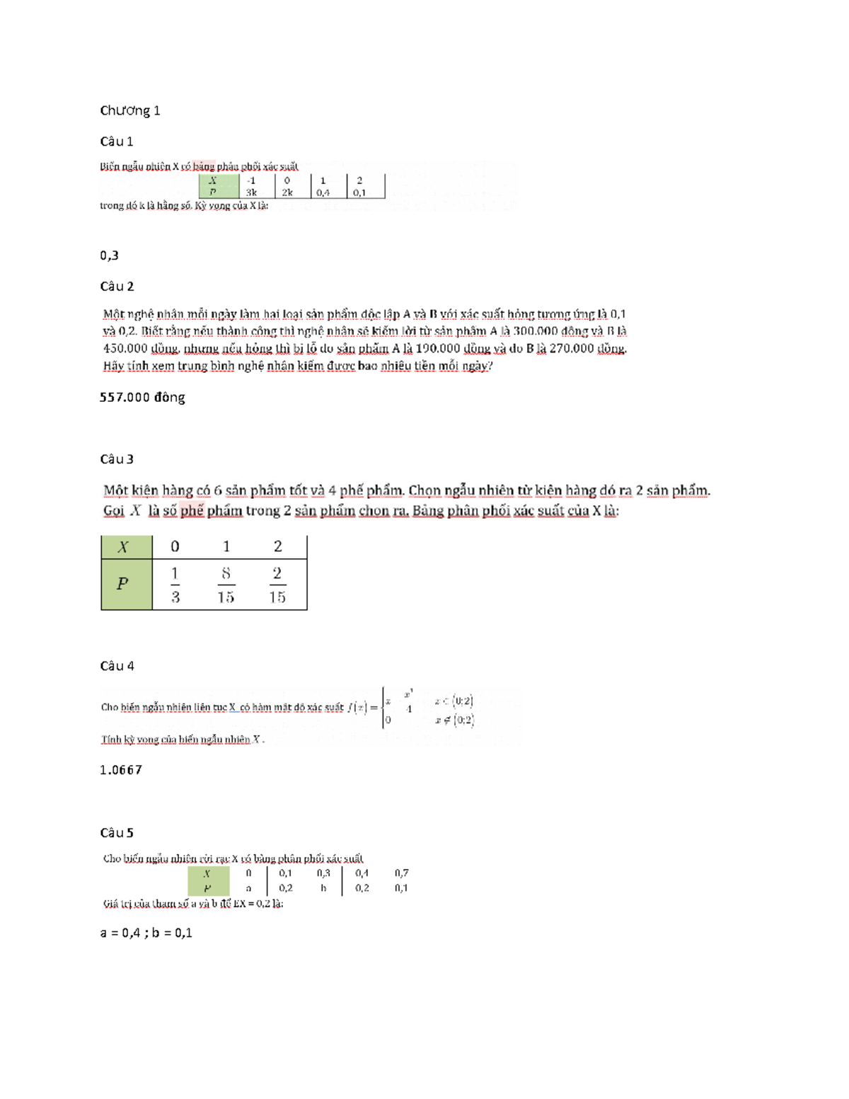 Tài liệu tkkd tự làm - abcvvvv - 557 đồồng 0, Câu 7 M ột ng ười bắắn đ ...