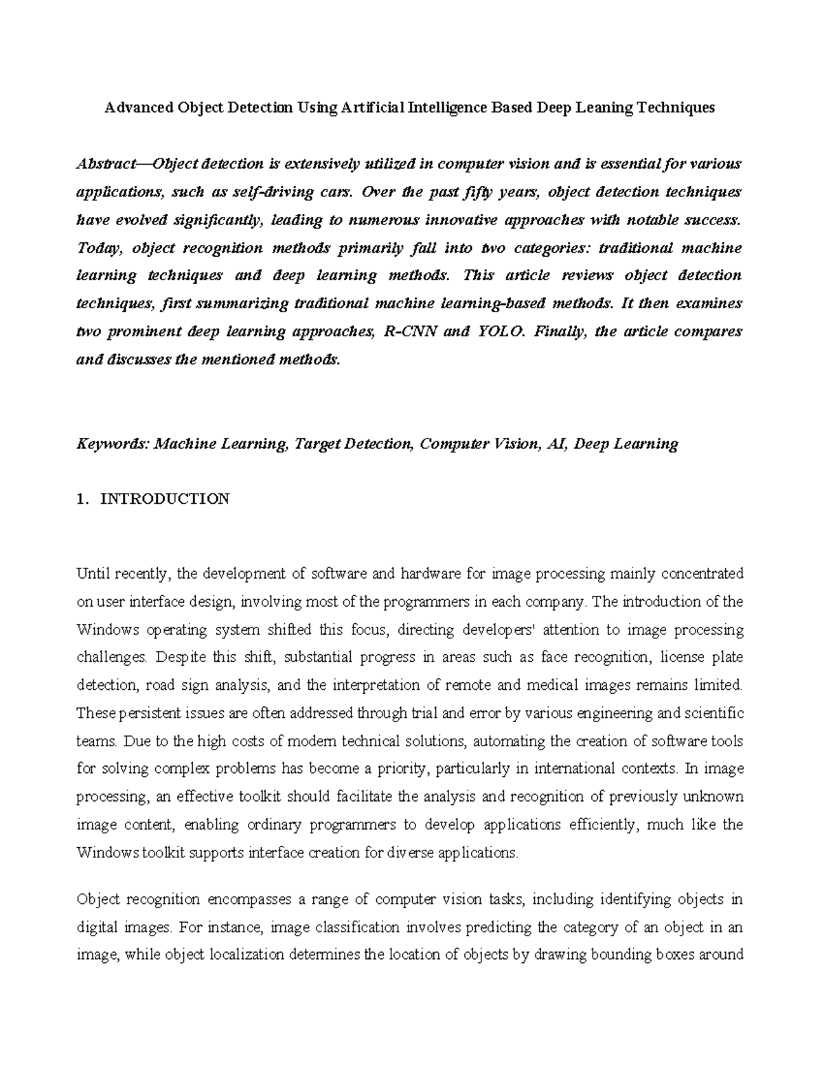 Advanced Object Detection Using Deep Learning Advanced Object 3745