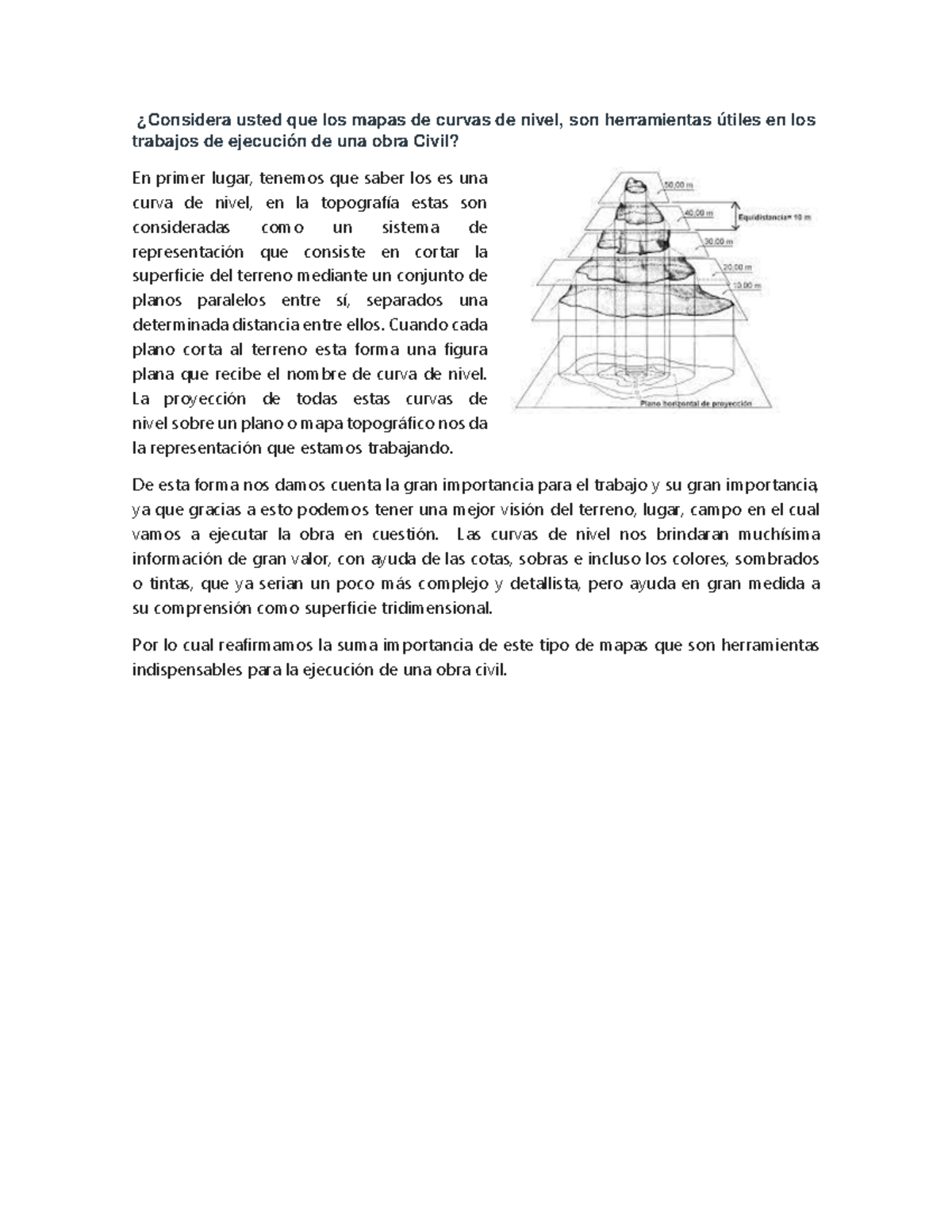 FORO LC5 MARY LUZ Huauya - Topografía - UTP - Studocu